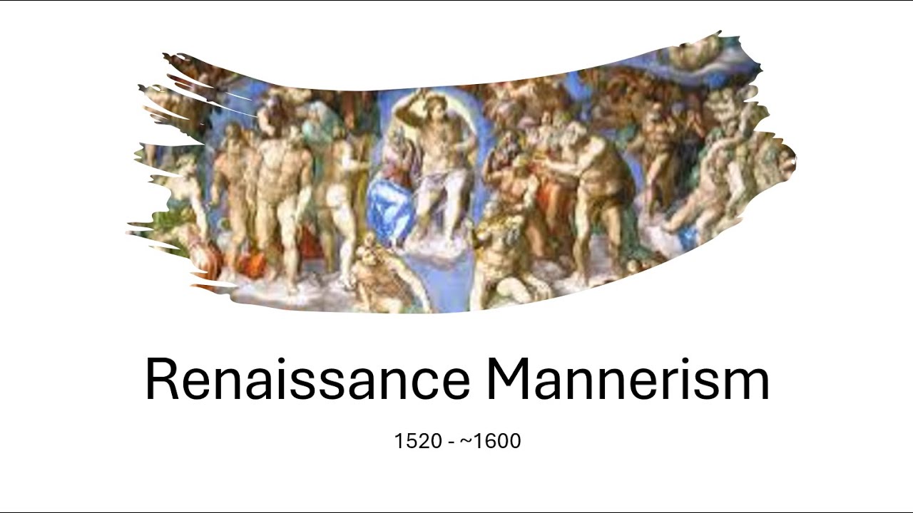 Mannerism Movement - YouTube