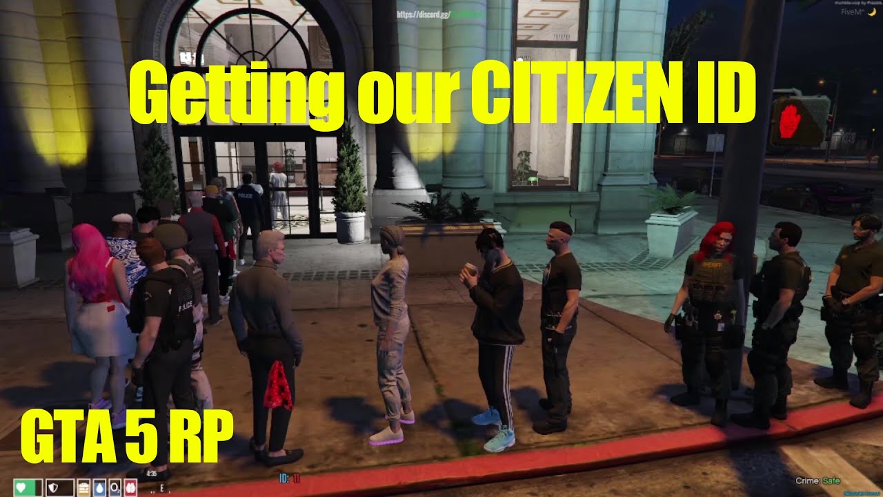 GETTING OUR CITIZEN ID | GTA 5 RP - YouTube