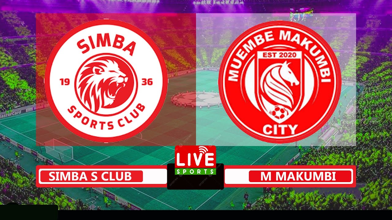 #live SIMBA SC 1 - 0 MUEMBE MAKUMBI CITY MAPINDUZI CUP ZANZIBAR - YouTube