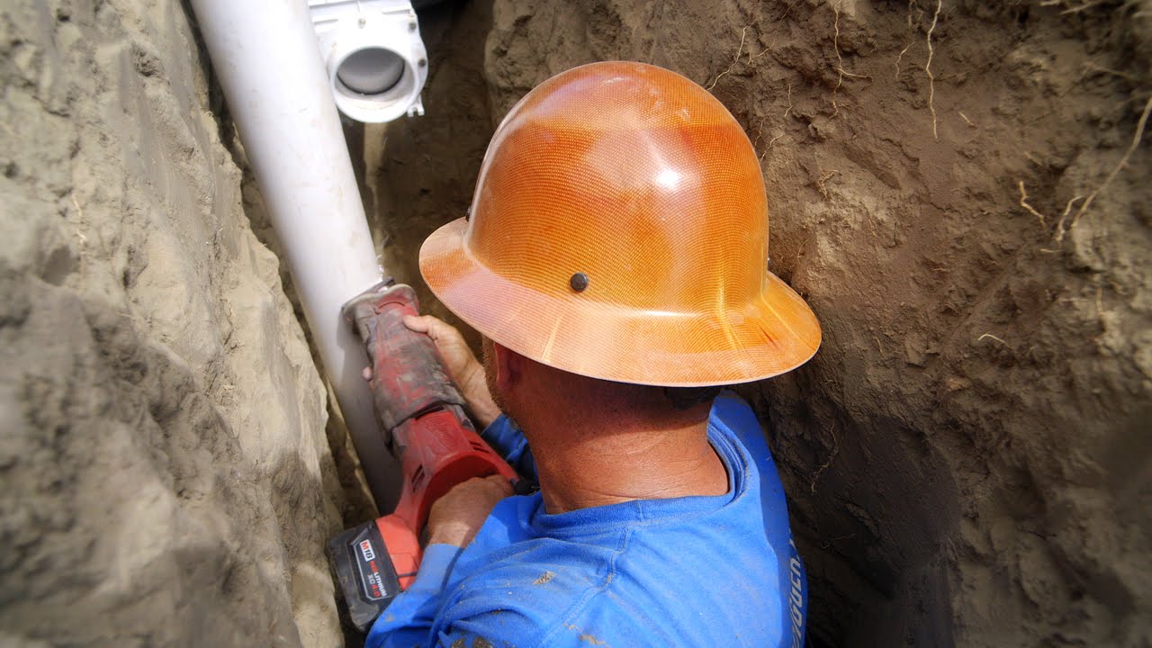 Koi Pond Construction | Pond Filter Installation - Part 16 - YouTube