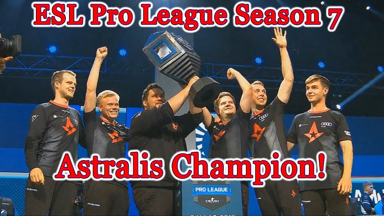Astralis champion 🏆 ESL Pro League S7 champions Grand Final vs Team Liquid Winning moment # ...