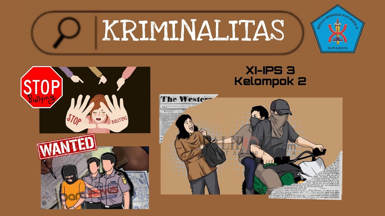 Kelompok 2- | "Kriminalitas" | XI IPS 3 | - YouTube