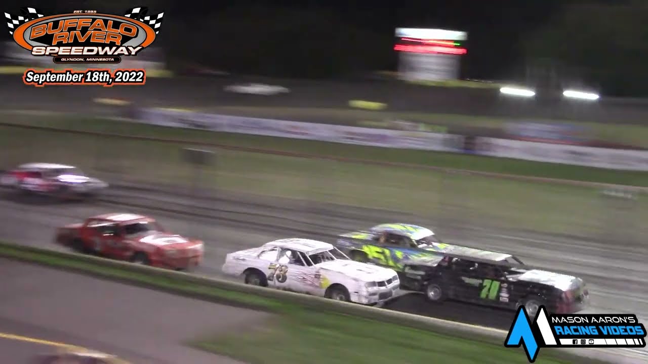 Buffalo River Speedway IMCA Hobby Stock A-Main (9/18/22) - YouTube