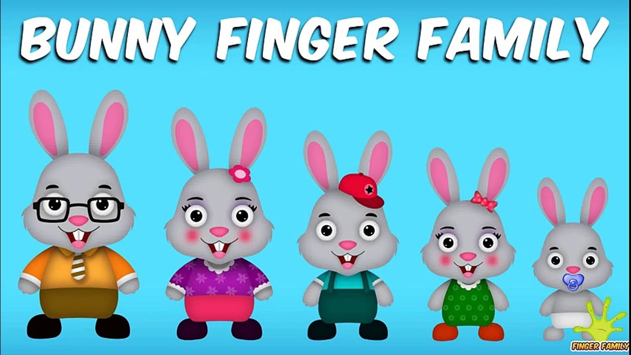 Finger Family Collection | Bunny Finger Family + 6 more Finger Family ...