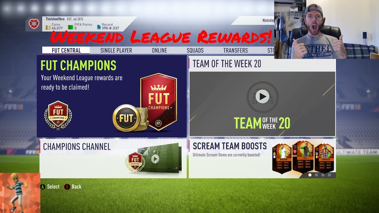 Weekly & Monthly Weekend League Rewards! - YouTube