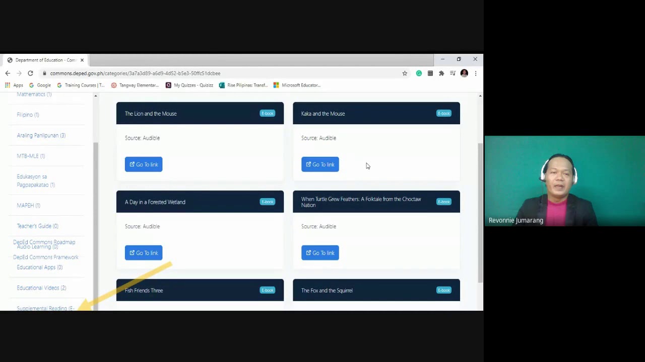 DepEd commons tutorial - YouTube