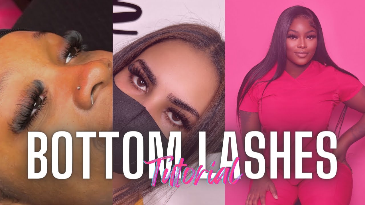 BOTTOM LASHES: LASH TECH FRIENDLY 💕 HOW TO APPLY BOTTOM EYELASH ...