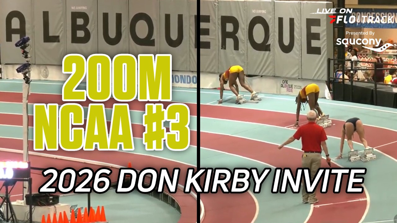 Madison Whyte Runs 22.66 — NCAA #3 Mark at the New Mexico Don Kirby ...