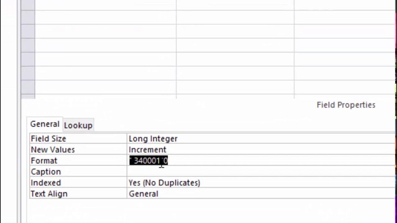 Batch Production:Sequential Numbering in MS Access - YouTube