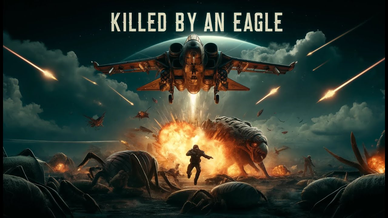Killed By An Eagle - Helldivers 2 [Lyric Video] - Team killing Ballad - YouTube