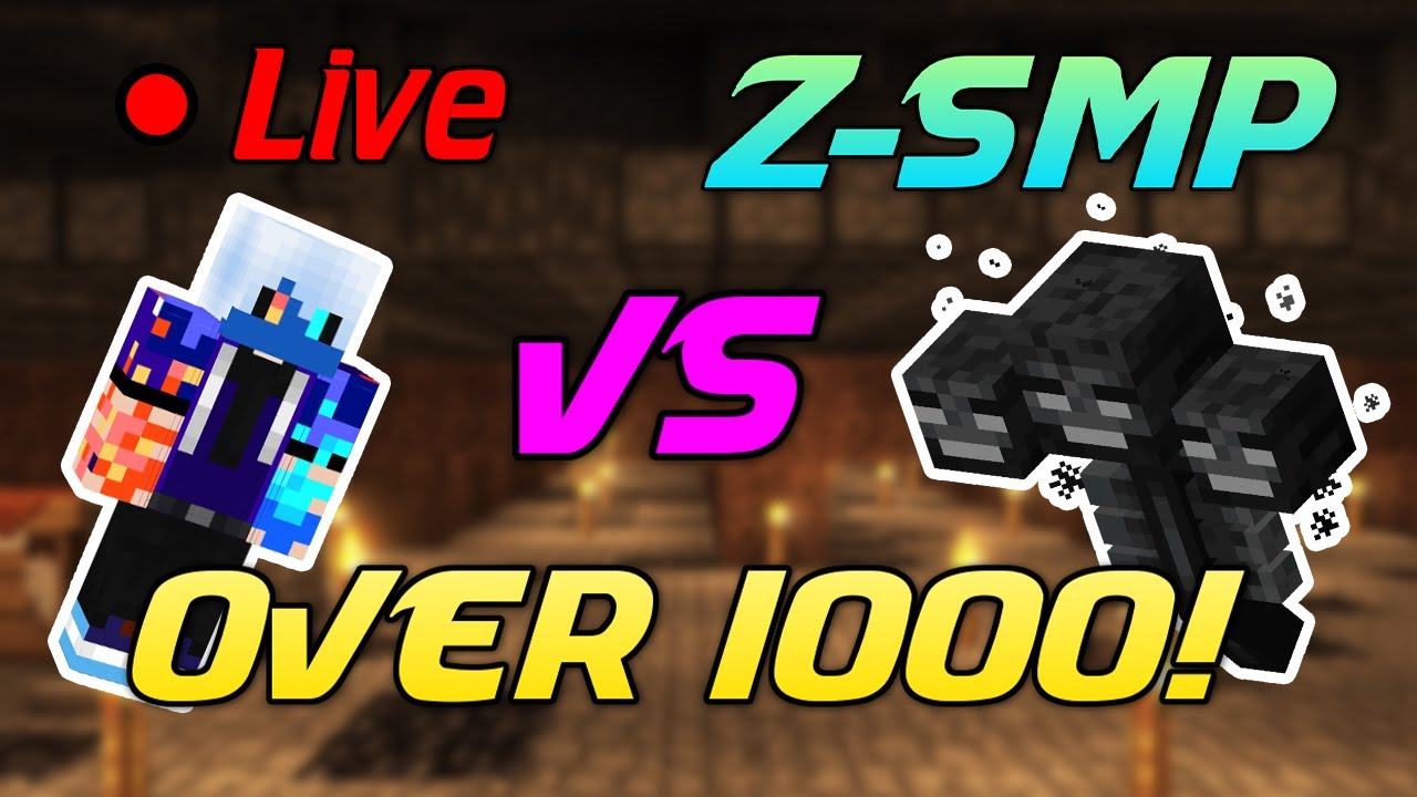 1000 Withers 🔴 Minecraft 1.19 SMP Live Stream 🗡️ Z-SMP 🗡️ Java Edition ...
