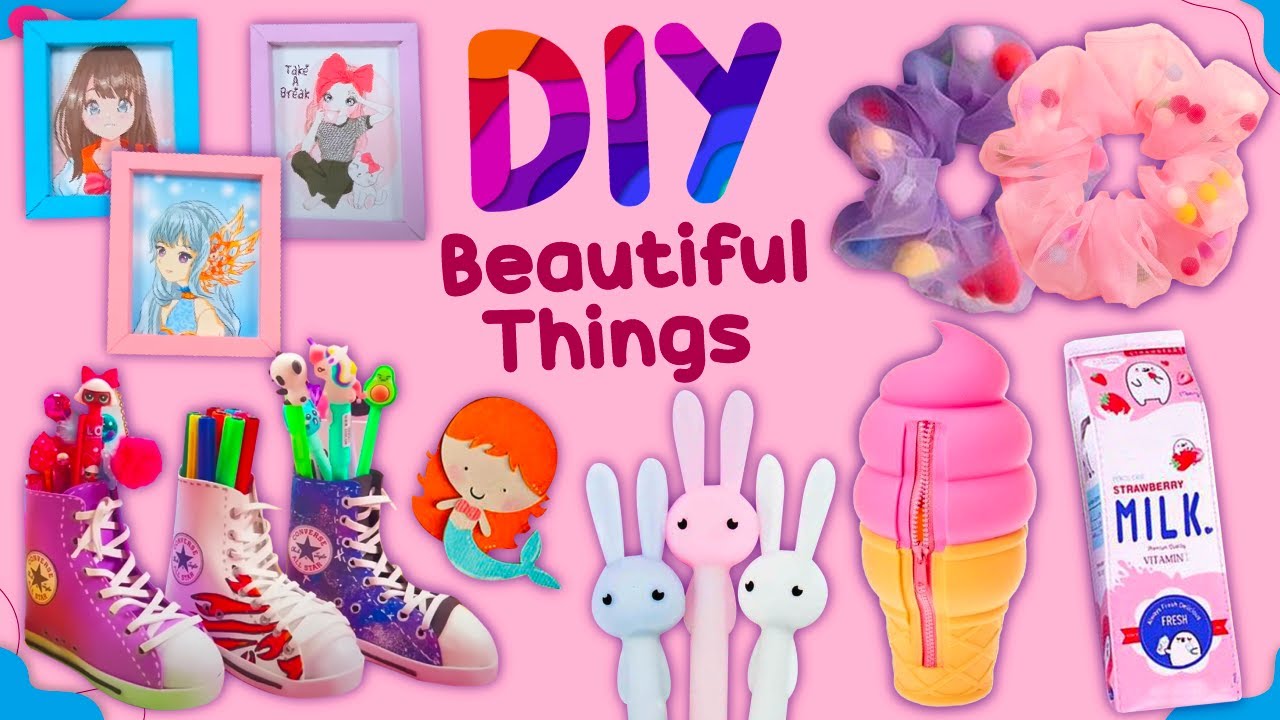 DIY BEAUTIFUL THINGS IN 5 MINUTES - Cute Crafts Ideas - Room Decor and ...