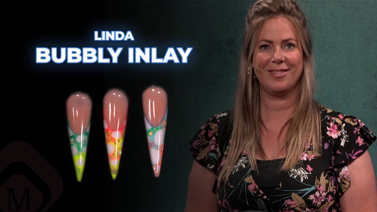 Bubbly Inlay Nails? E-workshop met Linda - YouTube