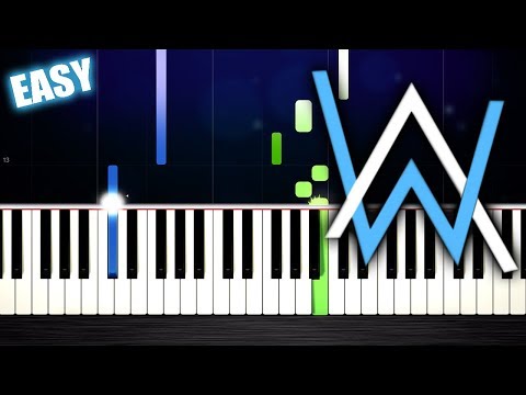 Alan Walker, K-391 & Emelie Hollow - Lily - EASY Piano Tutorial by PlutaX