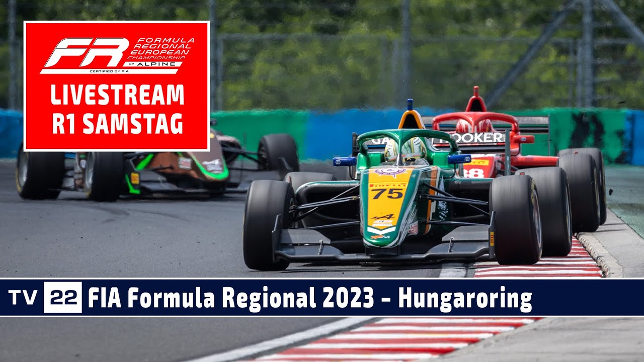 RE-LIVE Hungaroring Rennen 1 Formula Regional European Championship by ...