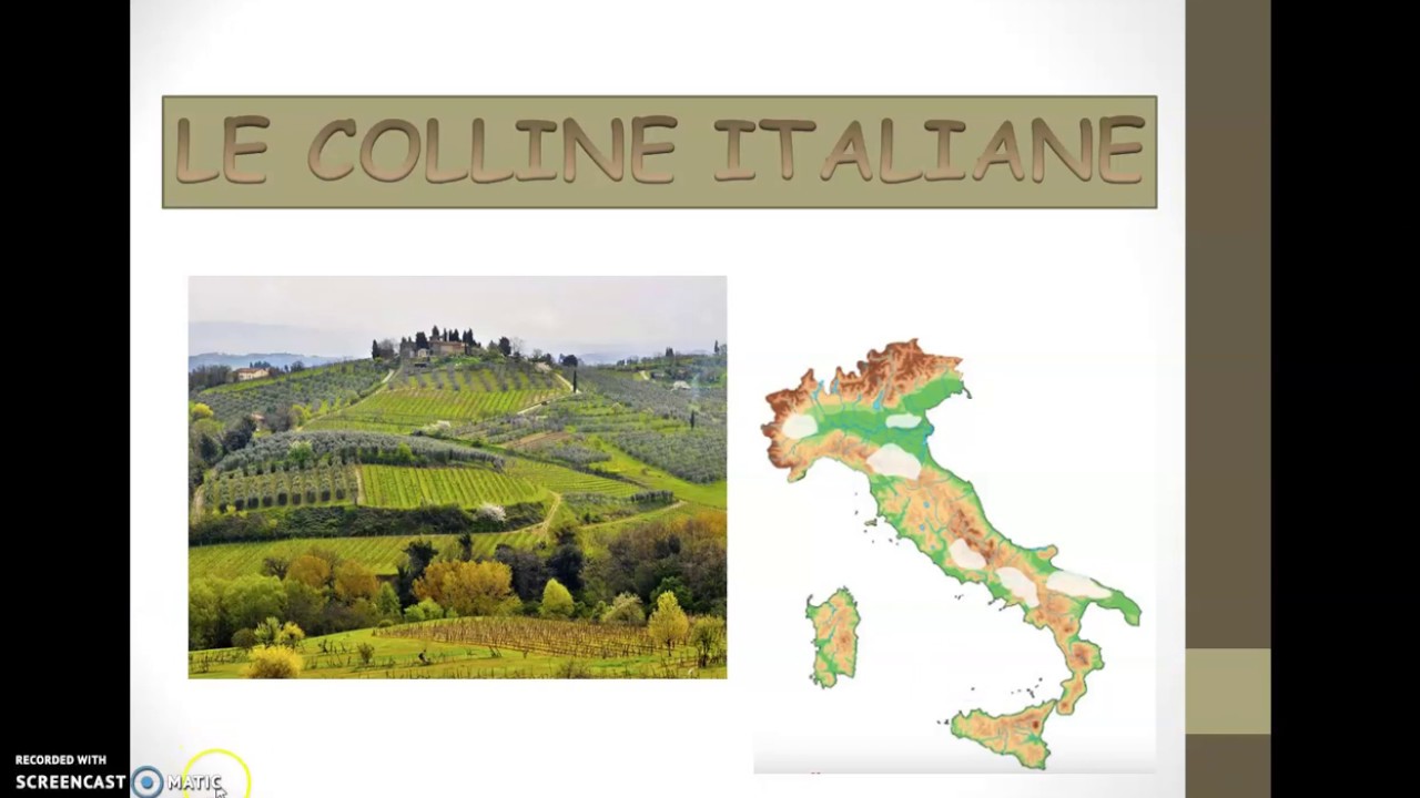 LE COLLINE - CLASSE QUARTA - SCUOLA PRIMARIA - YouTube