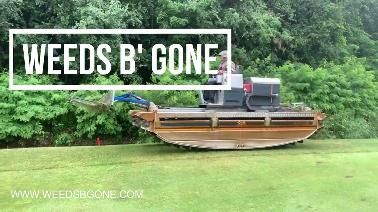 Weeds B Gone Weed Cutting Service. We turn your swamp into a swimming ...