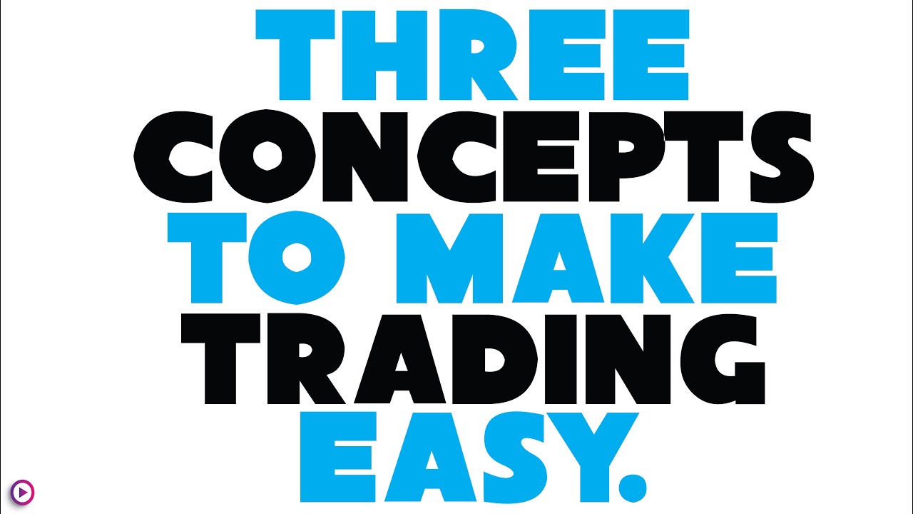 Three Concepts To Make Trading Easy. - YouTube