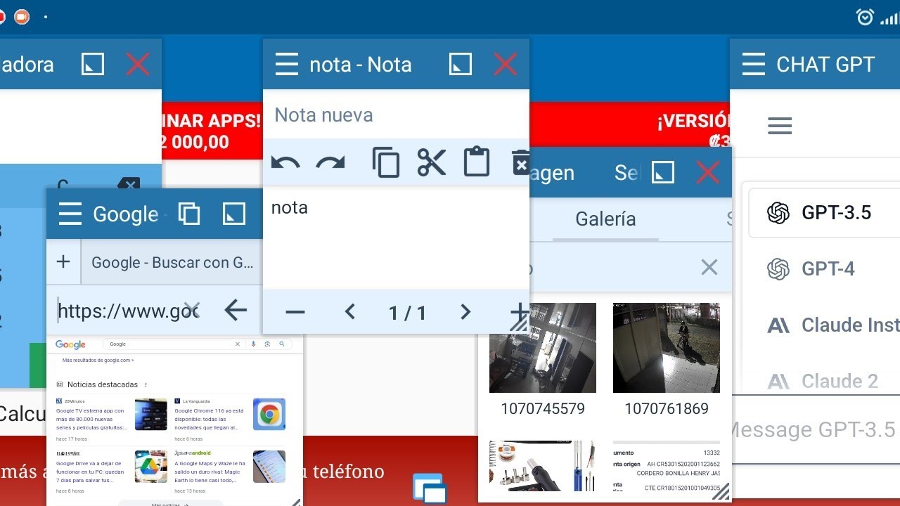 Multitasking - Floating Apps 4.22: La herramienta que ejecuta apps en ...
