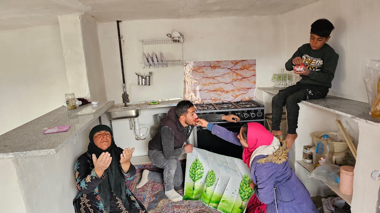 Romantic life: family unity and a clear destiny in snow and rain # ...