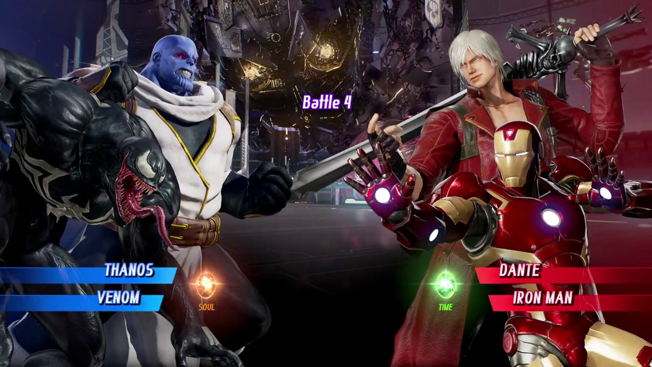 MARVEL VS. CAPCOM: INFINITE Thanos Alt. Costume,Venom Gameplay In ...