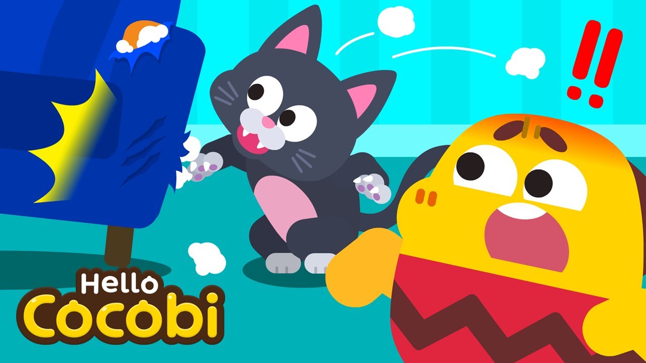 My Dog and Cat Song | Naughty Pets! | Animal Song for Kids | Nursery ...