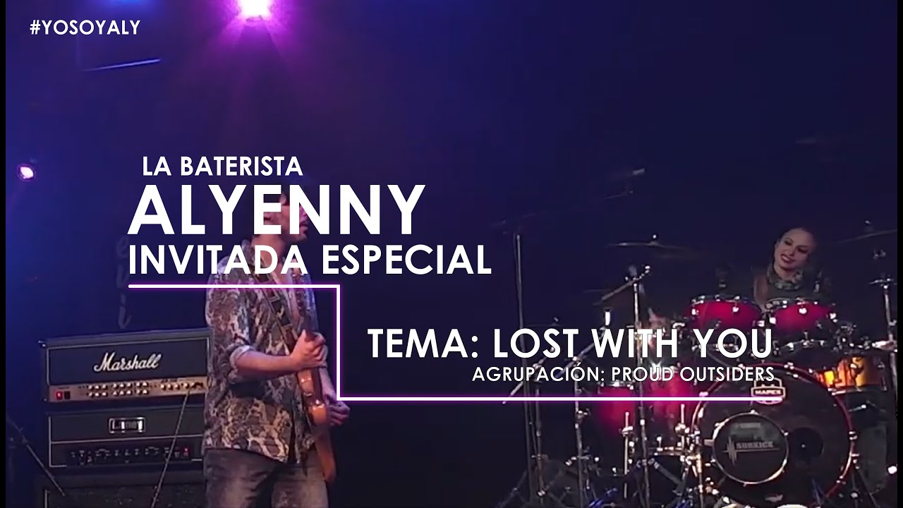 LOST WITH YOU PROUD OUTSIDERS REVILIVE 22 01 2022 Baterista invitada ...