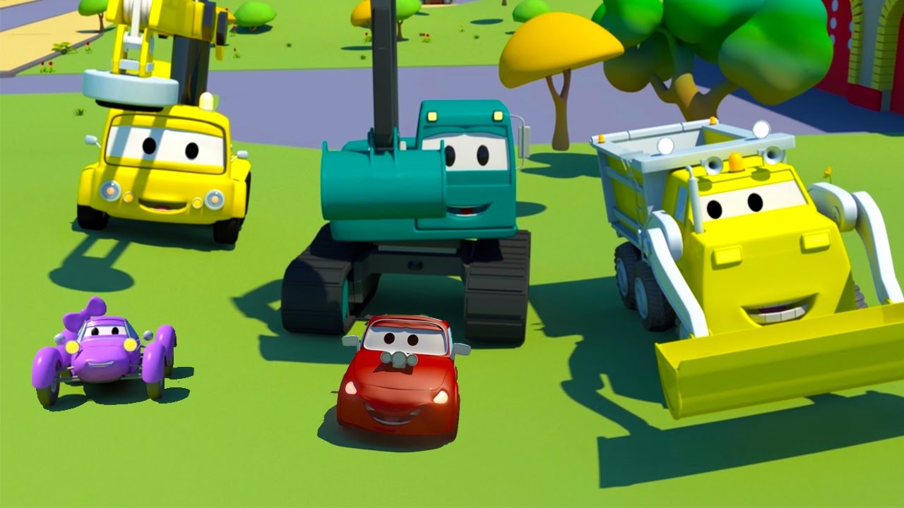 Construction Squad: the Dump Truck, the Crane and the Excavator the ...
