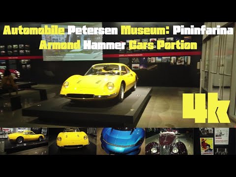 Automobile Petersen Museum: Pininfarina Armond Hammer Cars 4k Portion