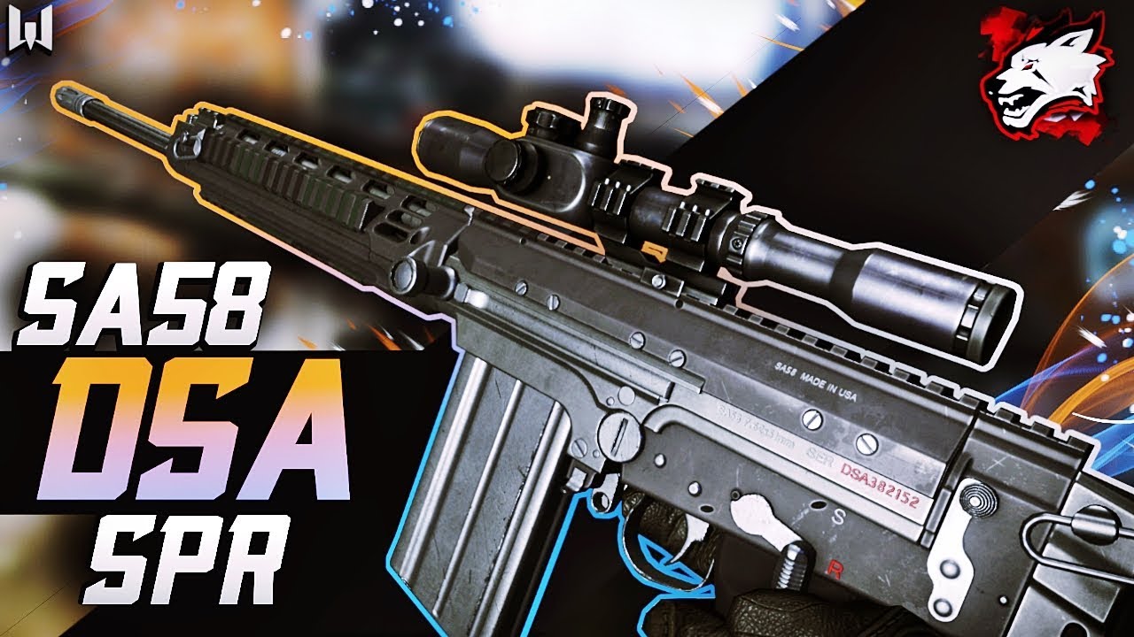 Warface DSA SA58 SPR - OP semi sniper - YouTube