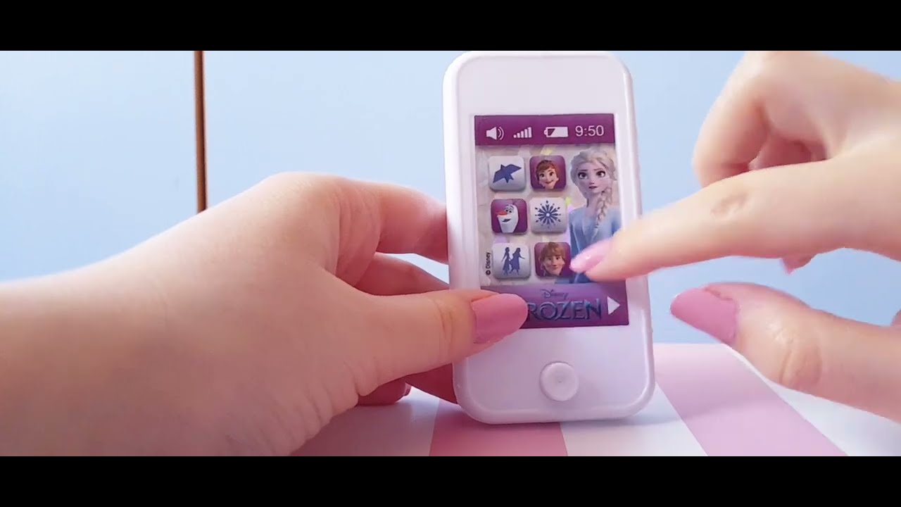Frozen 2 mobile phones, keys and cameras! Asmr satisfying with cute ...