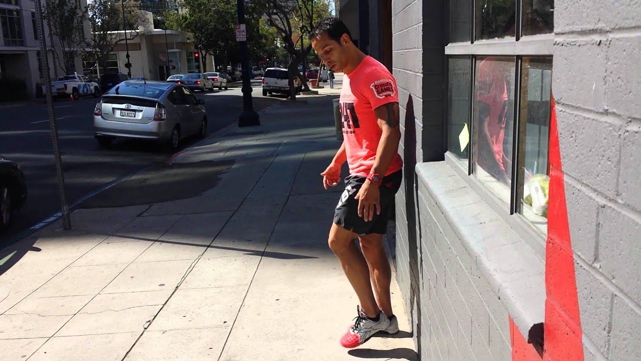 Running Drill #2 - Establish a Figure-4 position & practice pulling up ...