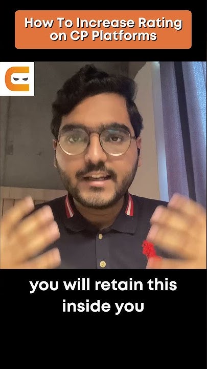 How to Increase Rating on Competitive Programming Platforms #shorts - YouTube