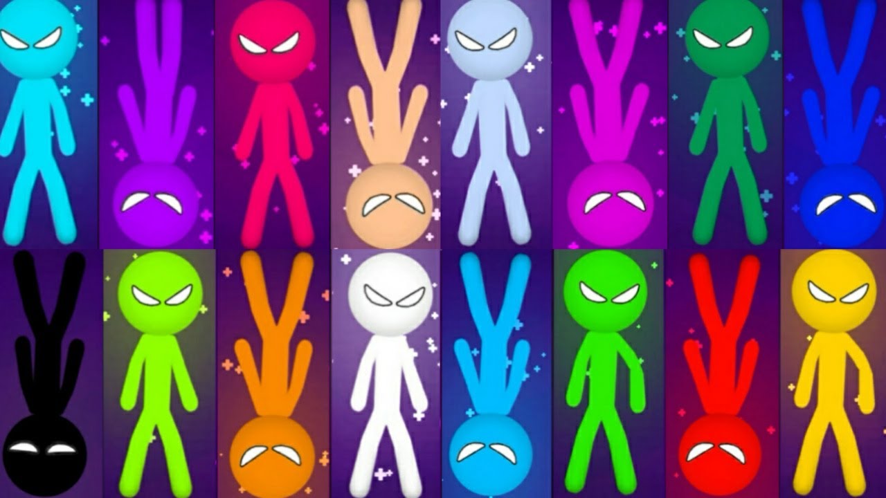 Stickman party 1234 gameplay walkthrough MINI GAMES tournament ...