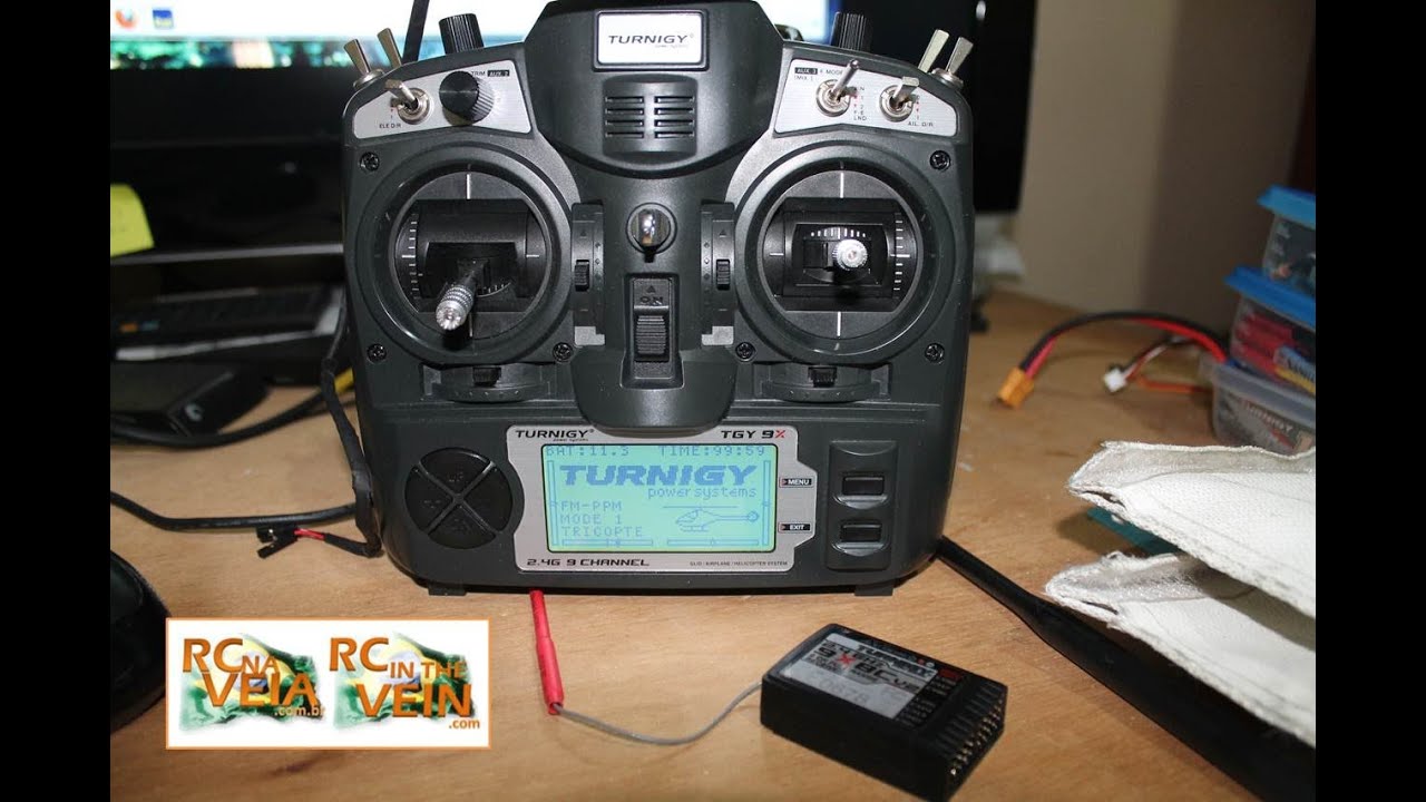 RCNAVEIA - How to bind turnigy 9X and RF9X module - YouTube