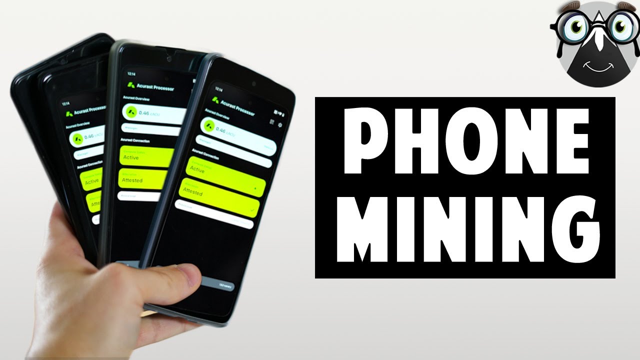 Phone Mining Crypto | Easy 3 minute setup mining Acurast - YouTube
