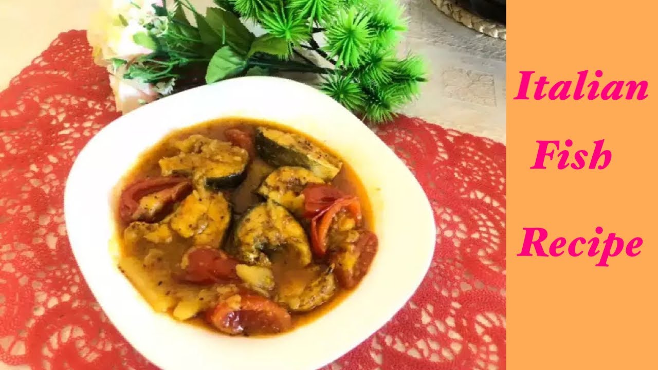 আজ ইতালিয়ান মাছ বাংলাদেশী ভাবে পাক করলাম।।italian fish ranna - YouTube