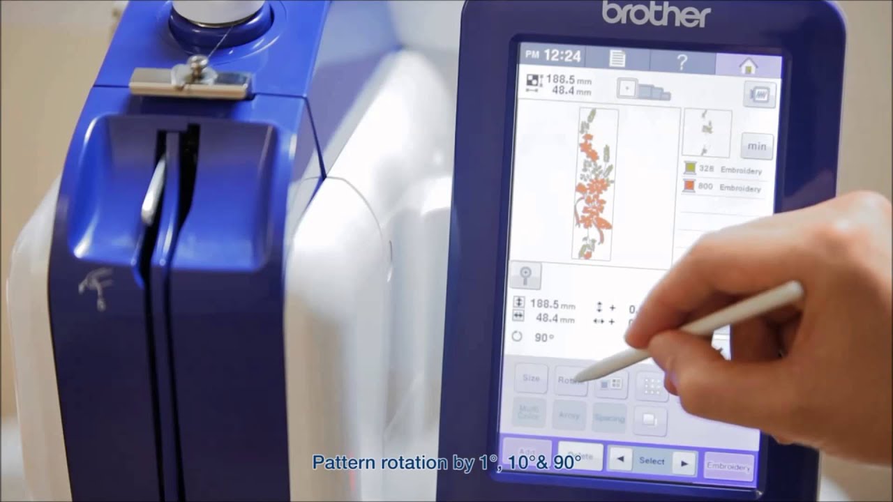 Brother VR - LCD Touchscreen - YouTube