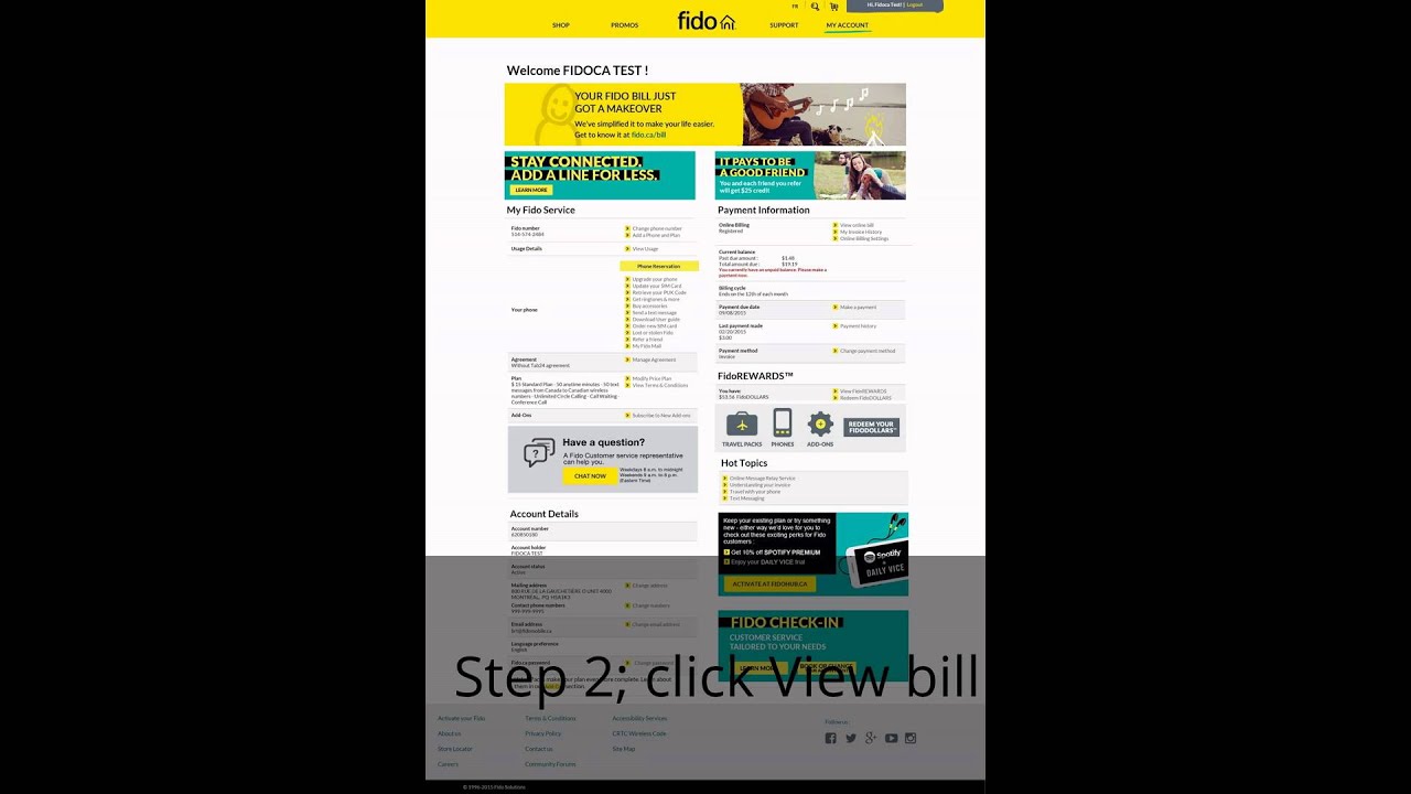 Fido.ca - How to View or Download PDF - YouTube
