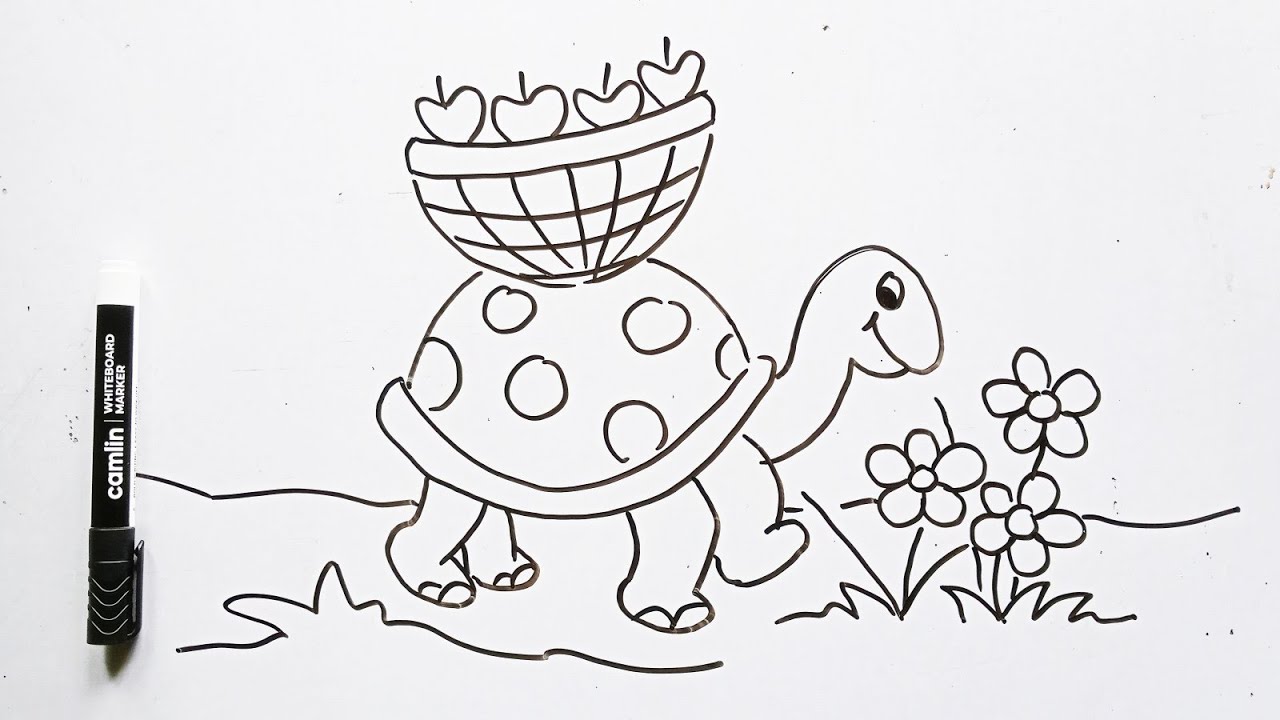 easy drawing learning #art #drawing #painting - YouTube