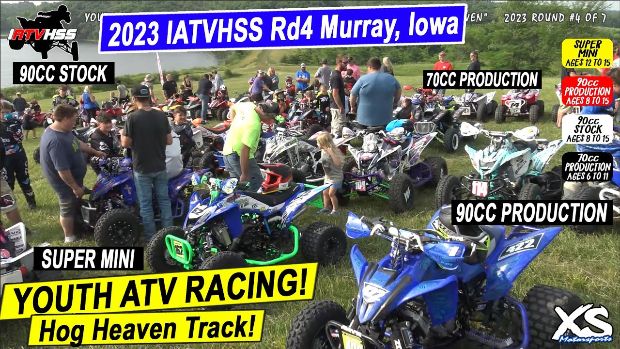 Youth ATV XC Racing ages 6-15 IATVHSS 2023 Rd4 Hog Heaven - Murray, IA ...