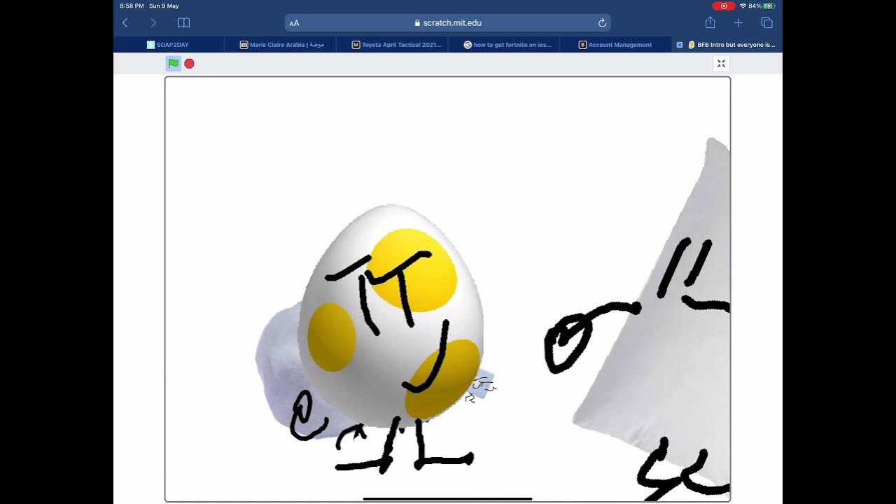 BFB intro but it is in scratch - YouTube