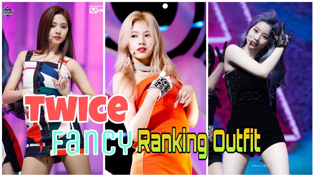 [TWICE] Fancy Ranking Outfit - YouTube