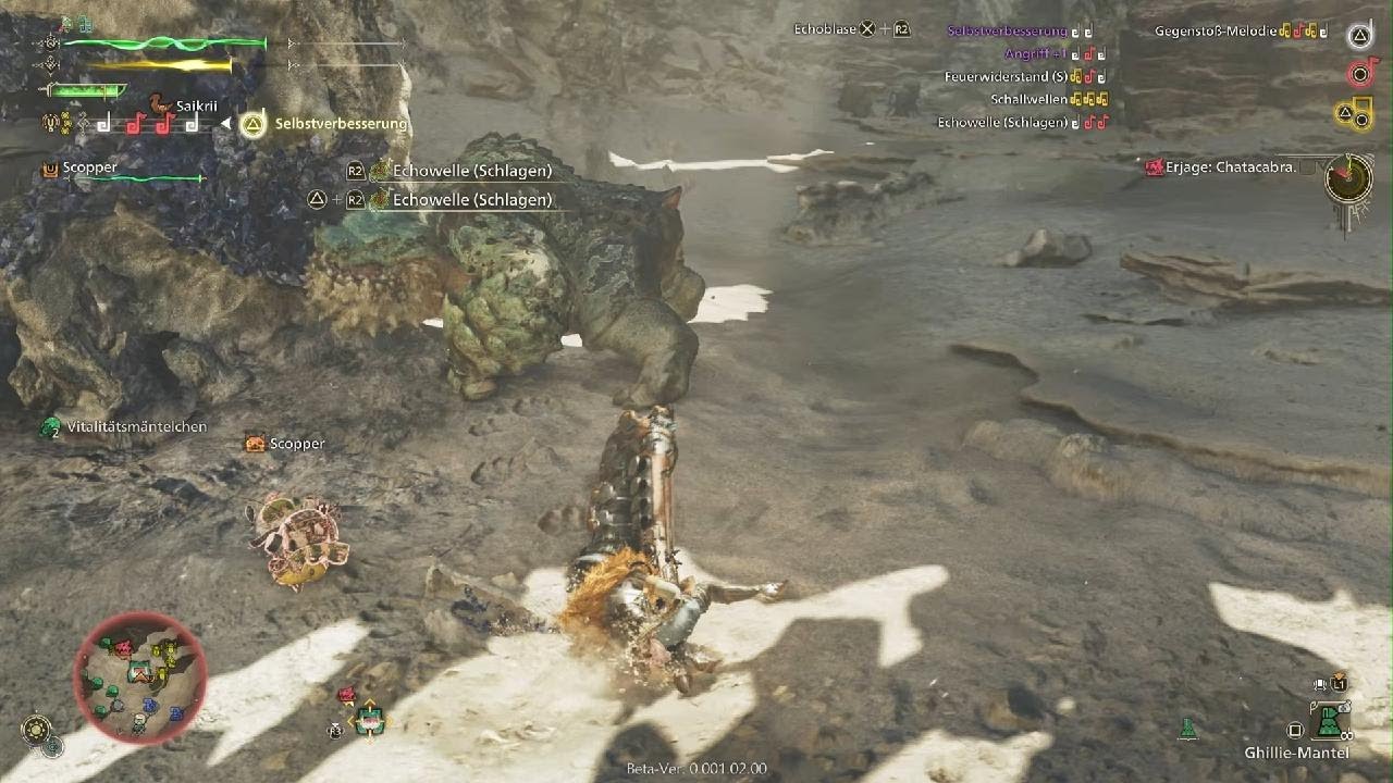 MHW Beta Hunting Horn Gameplay - YouTube