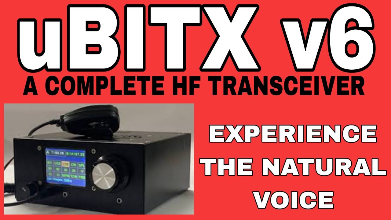 uBITX V6 TUNING TO A NATURAL AUDIO ON RX & TX AND ELIMINATION OF RF ...