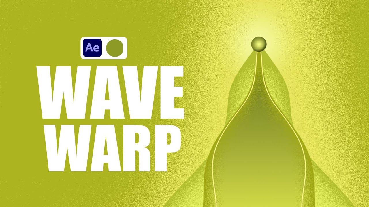 Create Flying Ball Wave Warp Effect in After Effects (No Plugins) - YouTube