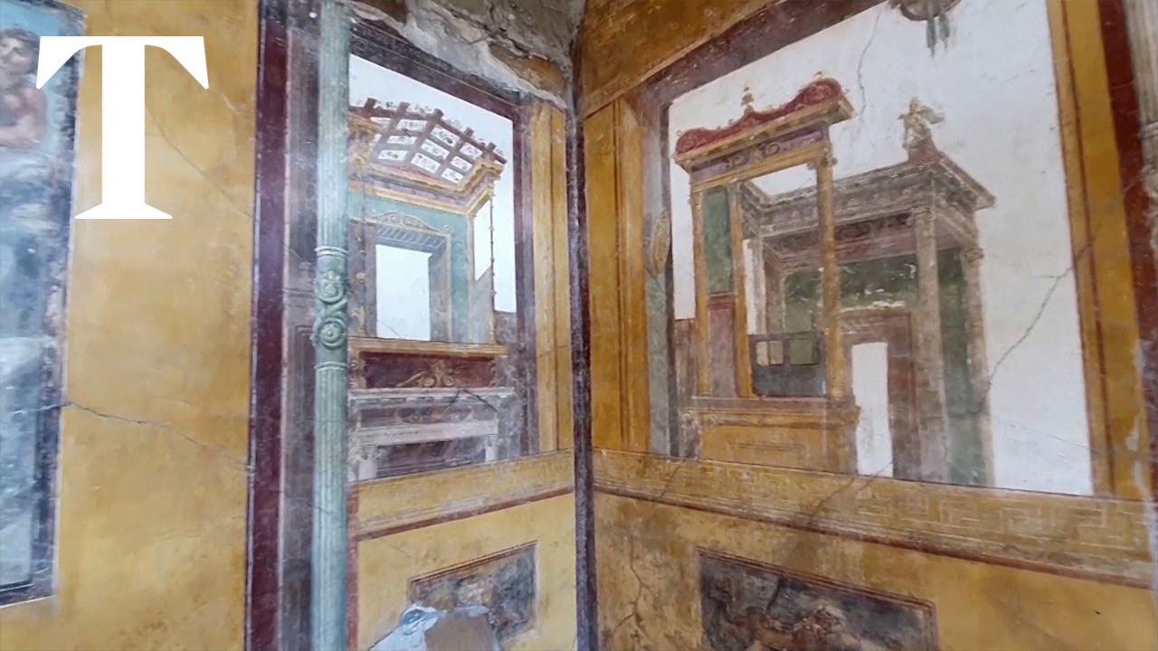 Pompeii’s House of the Vettii reopens after 20-year restoration - YouTube