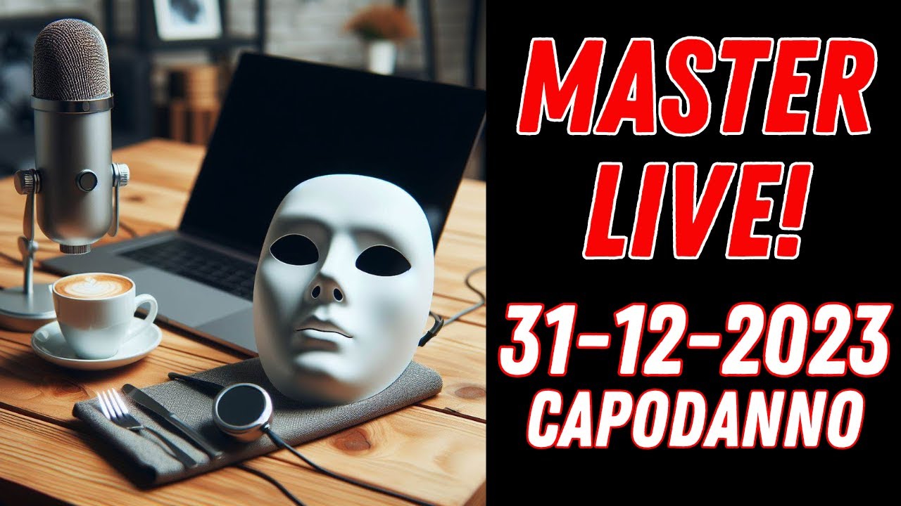 MASTER LIVE! 31/12/2023 CAPODANNO - YouTube