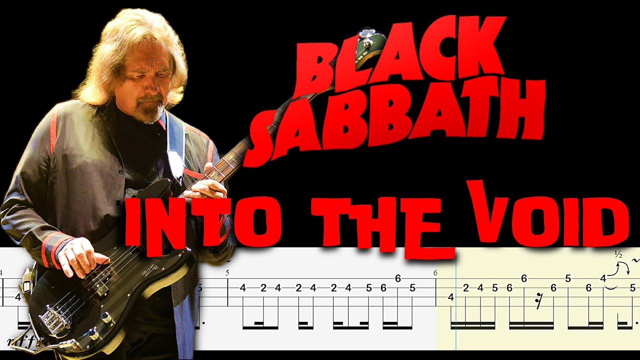 Black Sabbath - Into the void (Bass Tabs) By Chami's Bass - YouTube