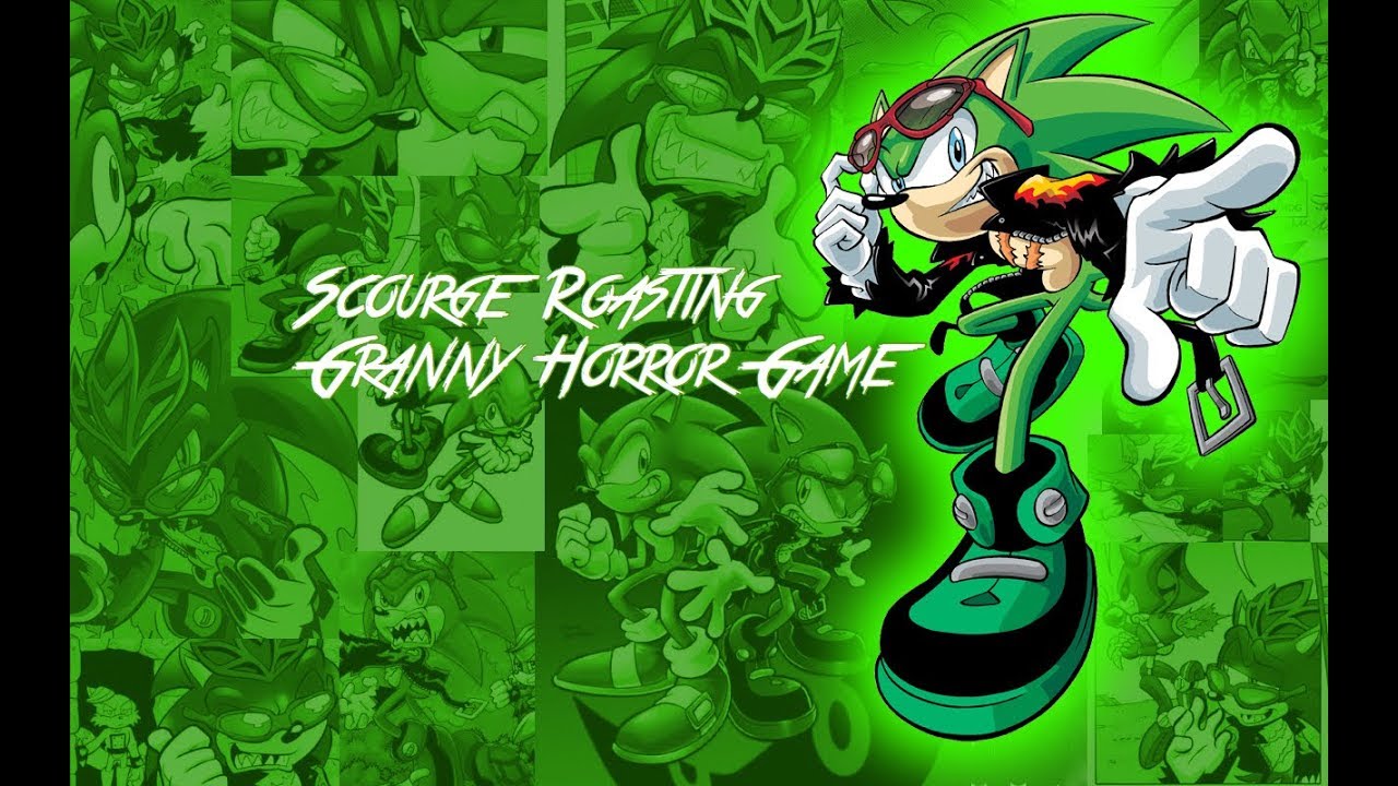 Scourge Roasting Granny Horror Game to Granny - YouTube